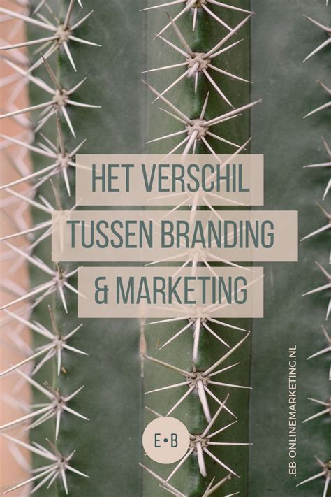 Het Verschil Tussen Branding En Marketing Marketing Online Marketing