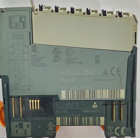 BR X20 AO 2622 ANALOG OUTPUT MODULE Supplier Trader From Bhavnagar