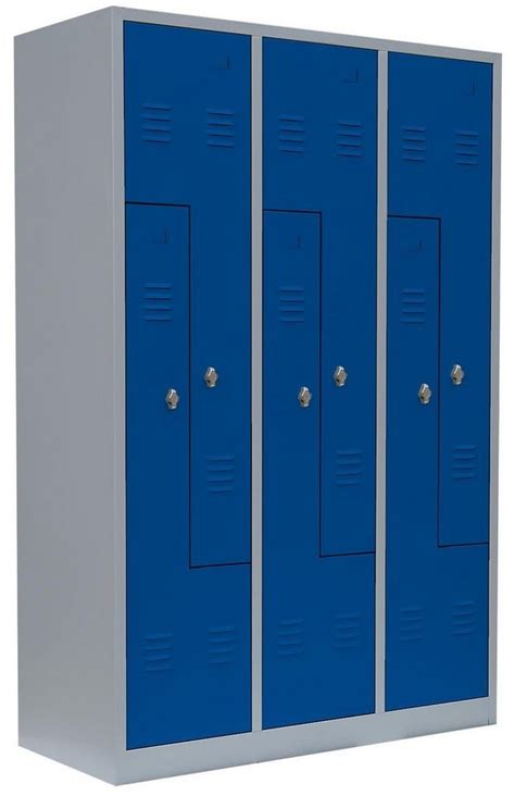 Steelboxx Spind Lüllmann® Z Garderobenschrank 6 Abteile 1800 X 1