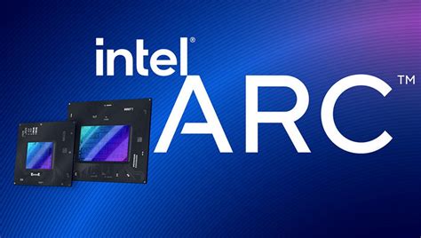 Intel представил бренд Arc под ним будут выпускаться игровые