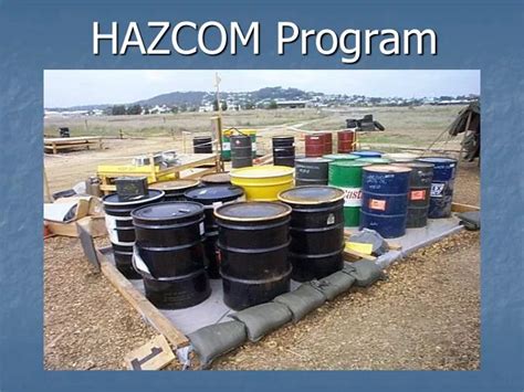 Ppt Hazcom Program Powerpoint Presentation Free Download Id90537