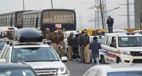 Farmers Protest Delhi Traffic Police Issue Advisory