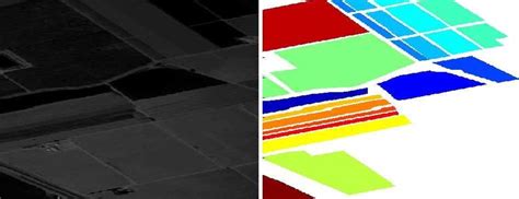 salinas data cube a false color composite image b ground truth