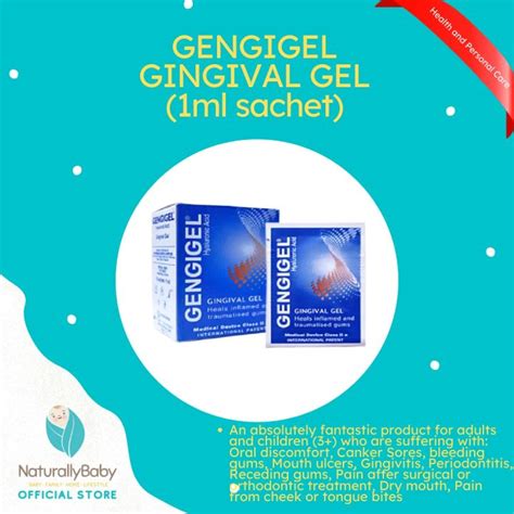 Gengigel Gingival Gel 1ml Sachet Lazada PH