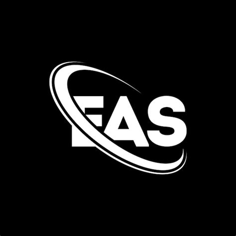 Le Logo Eas Est Une Lettre Eas Une Initiale Eas Liée à Un Cercle Et à