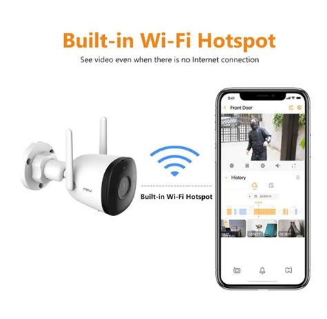 ᐉ Камера видеонаблюдения Imou Bullet Wi Fi 2c 2mp КВН1 • Купить в