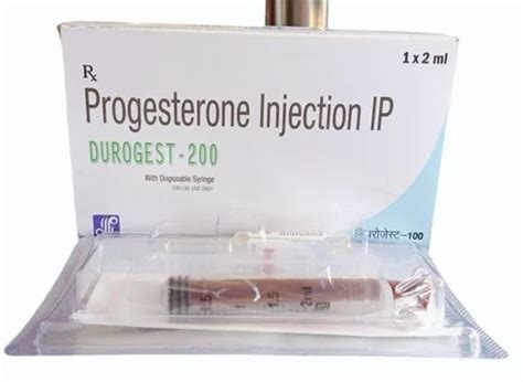 100mg Progesterone Injection 100 Mg Ml Packaging Type Box At Rs 136 Box In Panchkula