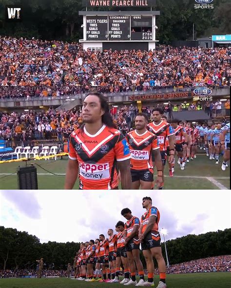 Wests Tigers Fan Page The Hills Packed🧡were Back At Leichhardt For