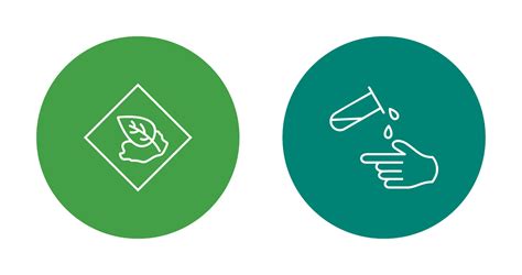 Environment Hazard And Corrosive Hazard Icon 32654313 Vector Art At