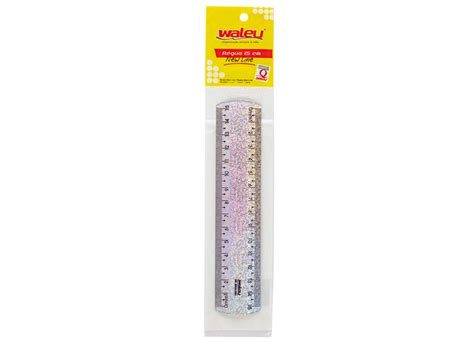 Régua 15 Cm Holográfica Maxcril New Line