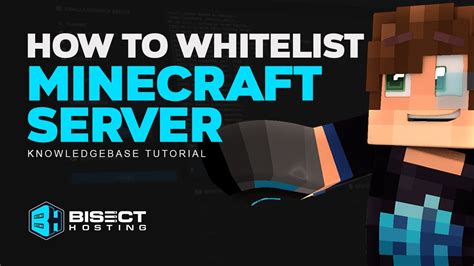 How To Whitelist A Minecraft Server YouTube
