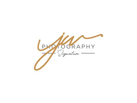 Letter Jw Signature Logo Template Vector 12050554 Vector Art At Vecteezy