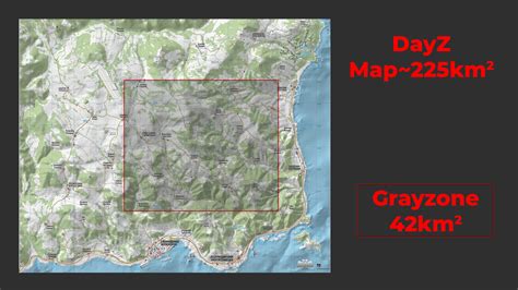 Rough Map Size Comparisons R Grayzonewarfare