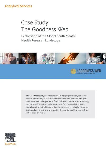 Analytical Services Case Study The Goodness Web Elsevier