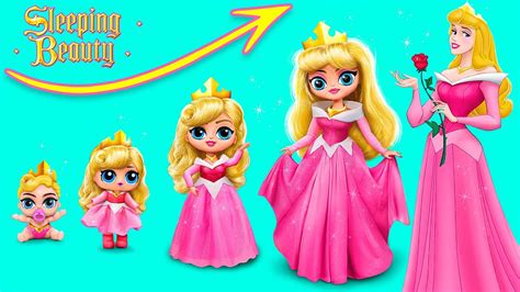 Prinzessin Aurora wird erwachsen! 31 LOL-Überraschung DIYs - YouTube