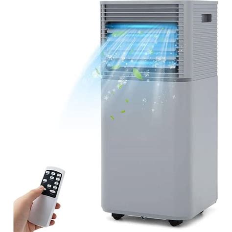 Gymax 7000 Doe Btu Portable Air Conditioner Cools 350 Sq Ft With