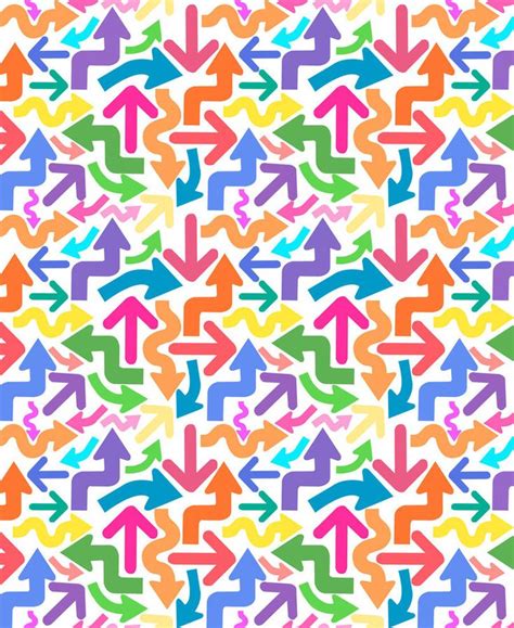 Colorful Arrows Texture