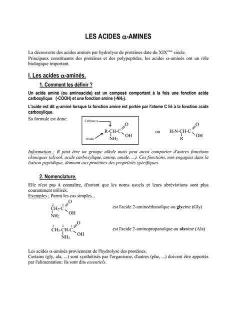 Nommer Un Amine