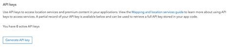 Tutorial Manage API Key Credentials Documentation Esri Developer