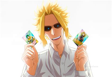 Midoriya Izuku Bakugou Katsuki All Might And Yagi Toshinori Boku No