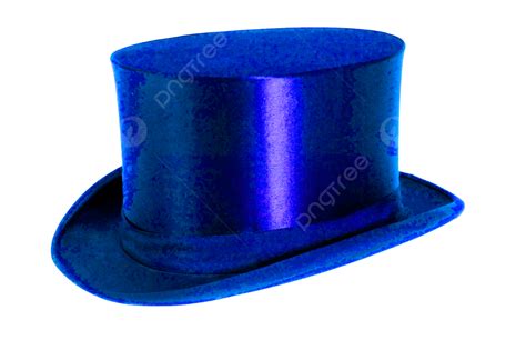 Chapeau Claque Blue High Society Top Object Clothes High Society PNG