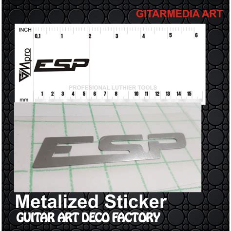 Esp Guitar Logo Sticker Shopee Philippines