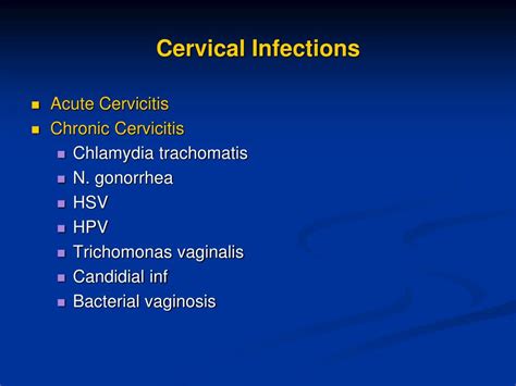 Ppt Benign Diseases Of The Uterus And Cervix Powerpoint Presentation