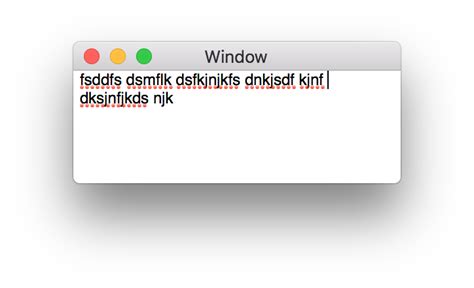 Swift Is It A Bug Of Nstextview In Macos Sierra Stack Overflow