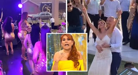Magaly Medina Tras Ver Que Tilsa Lozano Gritaba Shot En Su Boda