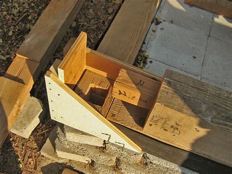 Shed Post And Beam Assembly