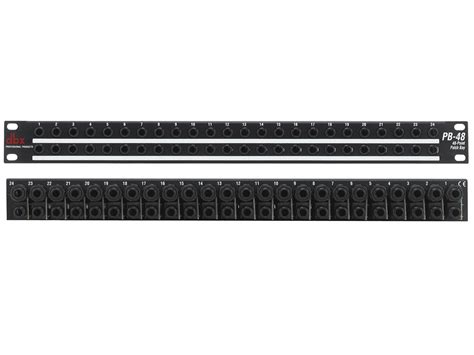 Patch Bay Dbx Pb 48 De 48 Puntos 14 Music Box Tienda Online