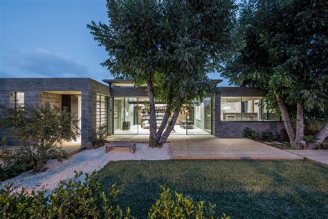 Israeli Architect Couple Use Concrete Blocks To Build Themselves A Home