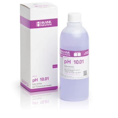 Soluție de calibrare pH 10 01 violet 500 mL HI7010C