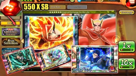 NXB NV Lucky Summon 550 SB Get 2 Extreme Rare Cards And 1 Obito