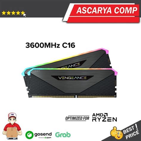 Jual Corsair Vengeance Rgb Rt 32gb Ddr4 Dram 3600mhz C16