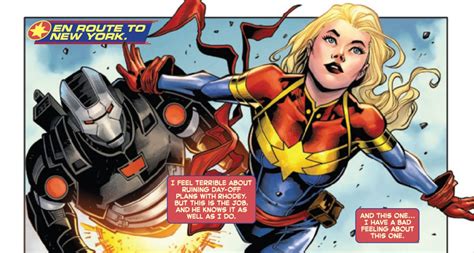 Captain Marvels Love Life Took A Dangerous Turn