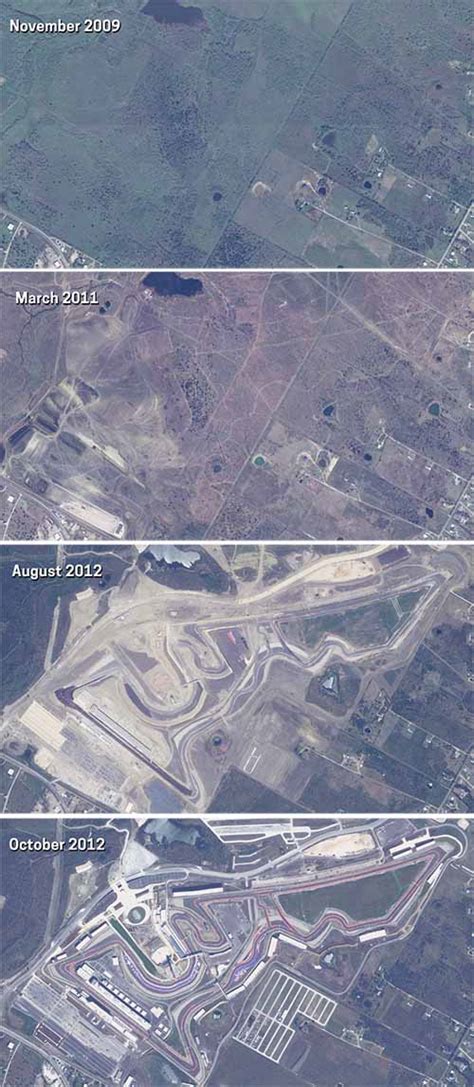 COTA Track Layout And Length For F1 Nascar MotoGP More