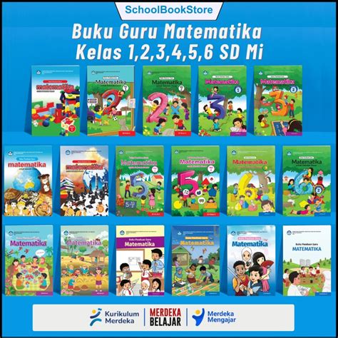 Jual BUKU PANDUAN GURU MATEMATIKA KELAS 1 2 3 4 5 6 SD Semester VOLUME