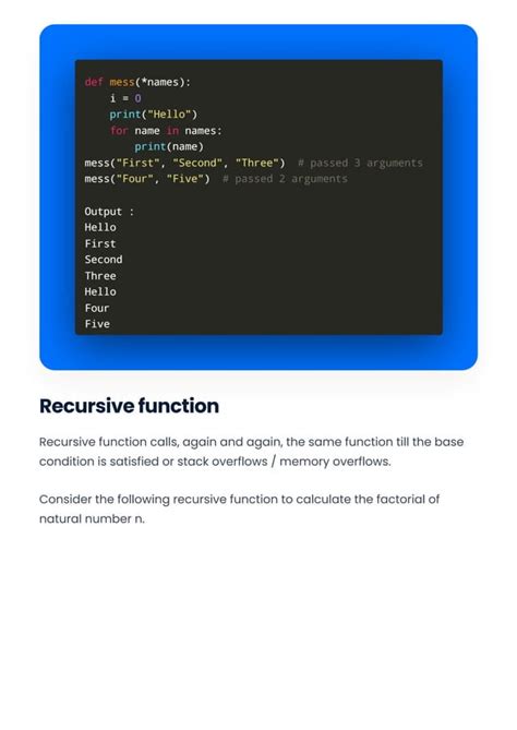 Functions And Arguments In Python Pdf