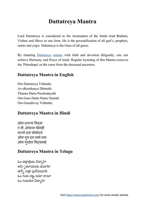 Ppt Dattatreya Mantra Powerpoint Presentation Free Download Id 7605279