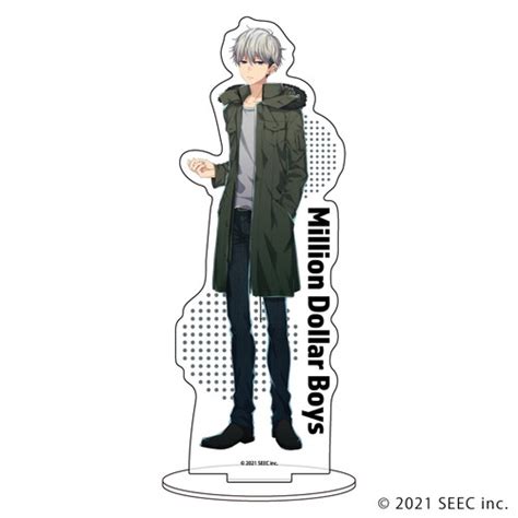 キャラアクリルフィギュア「ミリオンダラーボーイズ」08借金取りさんイラスト（アクスタ）｜アニメ・キャラクターコラボグッズのecならeeo