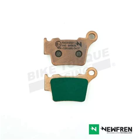 PLAQUETTES DE FREIN arrière frittées Newfren SD pour Husqvarna TC EUR
