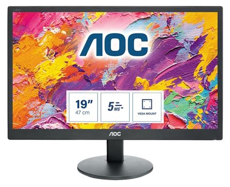 IPS AOC E SWNL LED Monitor Screen Size Inch At Rs In Navi Mumbai