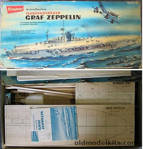 Graupner 1250 42 Long Graf Zeppelin Aircraft Carrier For Radio