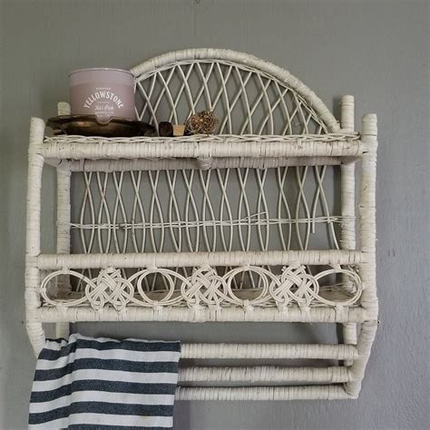 Wicker Shelf Etsy