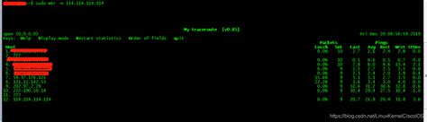 Mtr命令详解 Linux网络连通性判断工具mtr T Csdn博客