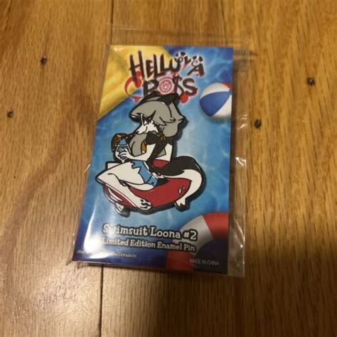 Helluva Boss Swimsuit Loona Enamel Pin Limited Edition New 4562295655