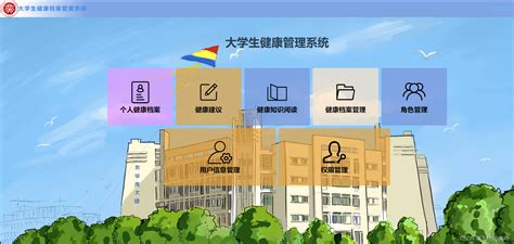 Springbootmysqlvue实现大学生健康档案管理系统前后端分离 技术分享 云服务器