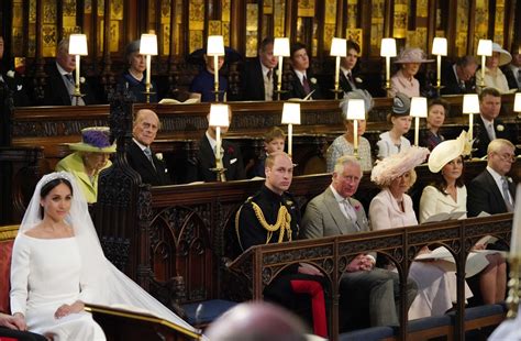 Inside The Chapel From Prince Harry And Meghan Markles Royal Wedding Day Photos E News