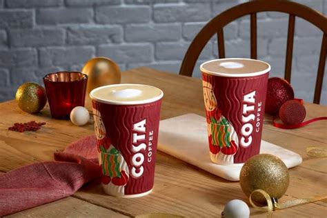 Costa Coffee Christmas Menu New And Returning Items And Launch Date